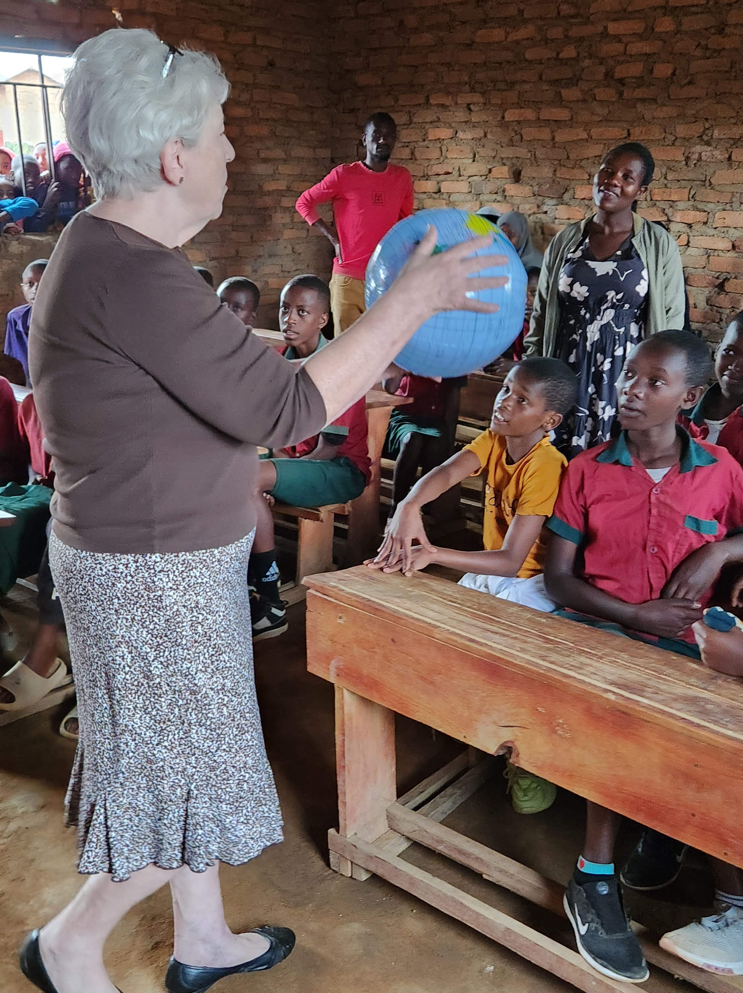 Bev teaching “the Whole World” – Emmaus Gospel Outreach